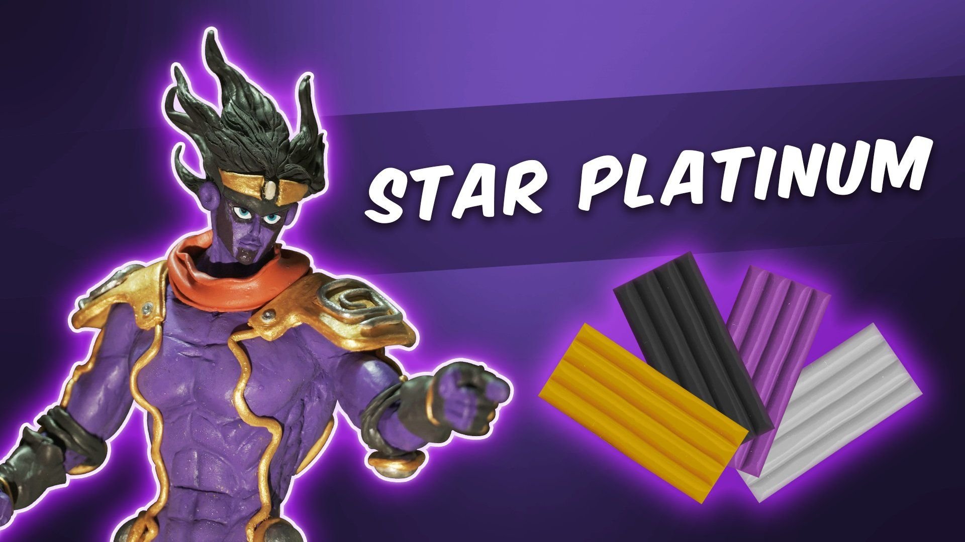 Стар платинум из пластилина. Stand star platinum | Залипай. Пульс Mail.ru